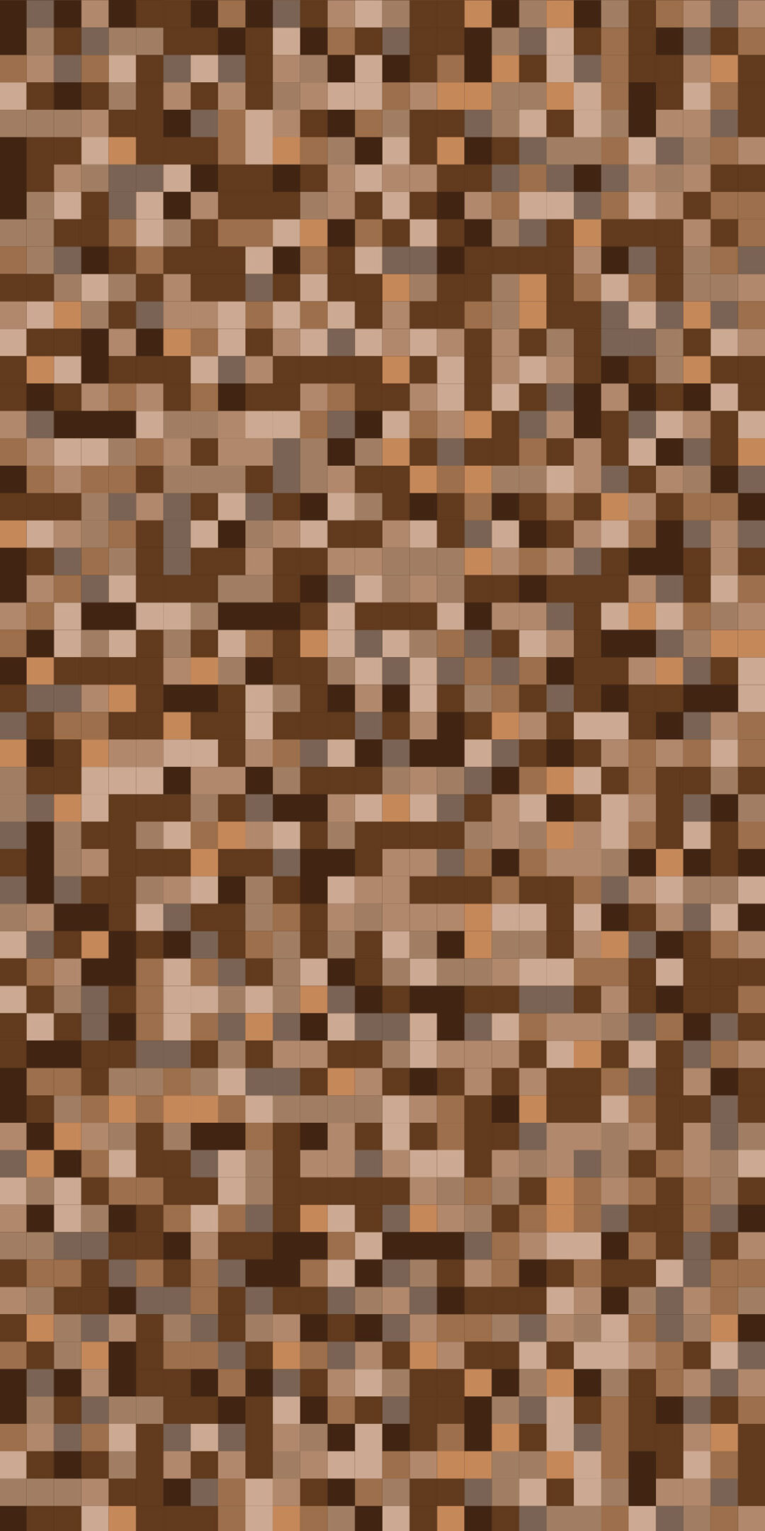 Playset Tarp-0024 Pixel Blocks Brown Minecraft Dirt Pattern - Monkey ...